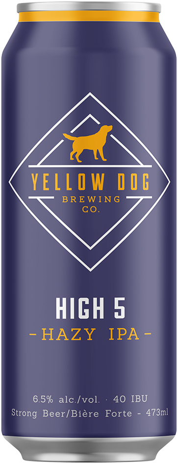 High 5 Hazy - Yellow Dog Brewing : Yellow Dog Brewing